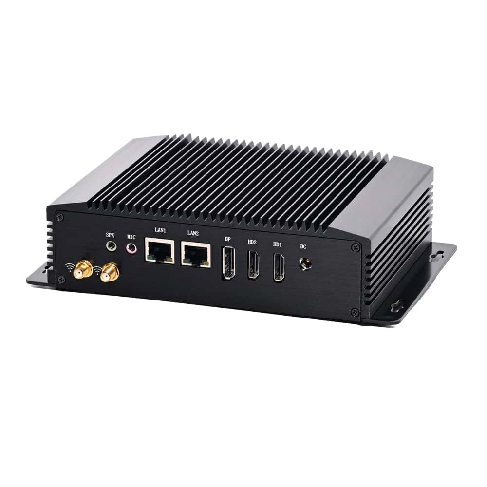 JIERUICC GT1100 Industrial Mini PC | Intel N100 Fanless Design, Dual ...